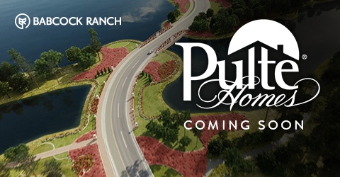 Lake Timber Lake House nearing completion at Babcock Ranch - Babcock Ranch